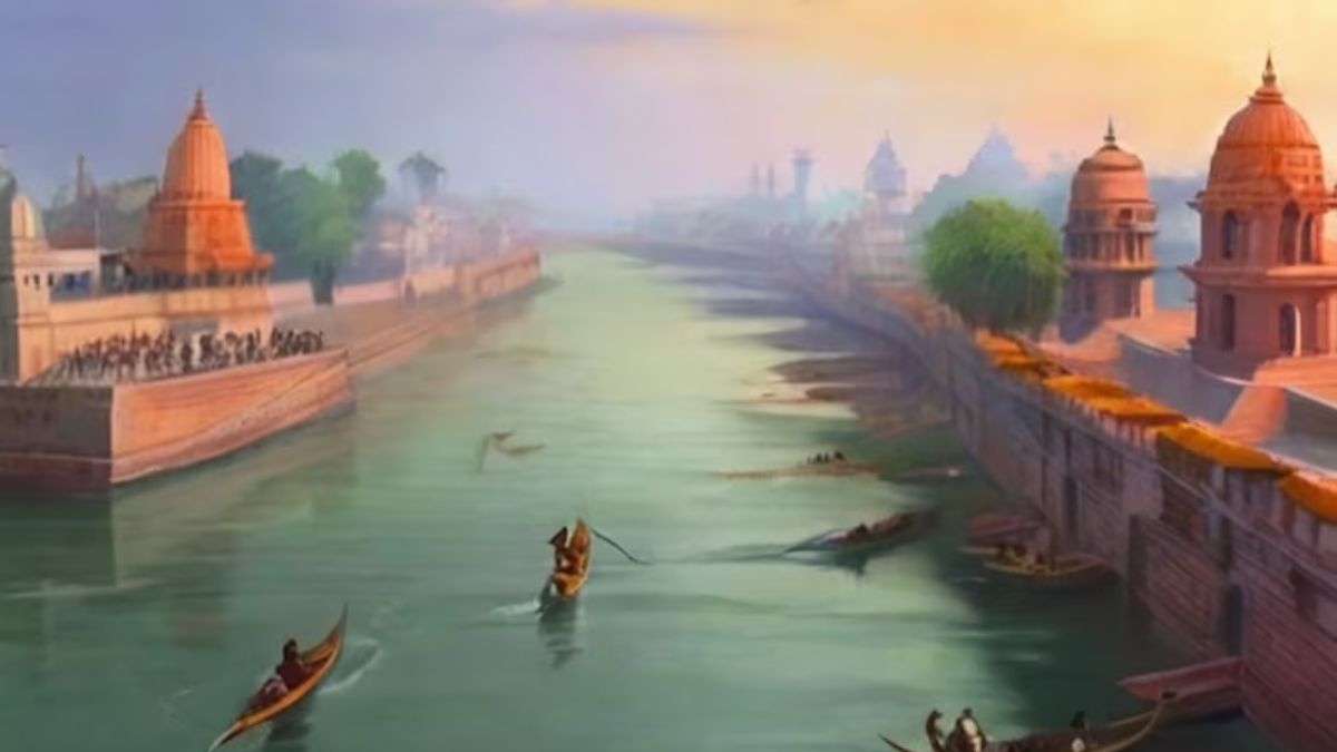 500 साल पुरानी राम जन्मभूमि अयोध्या की ऐसी थी भव्यता, AI ने दिखाई झलक