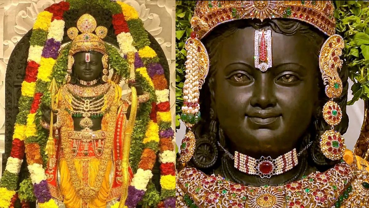 शीष से लेकर चरणों तक 17 आभूषणों से सजे हैं रामलला, यहां जानिए डिटेल