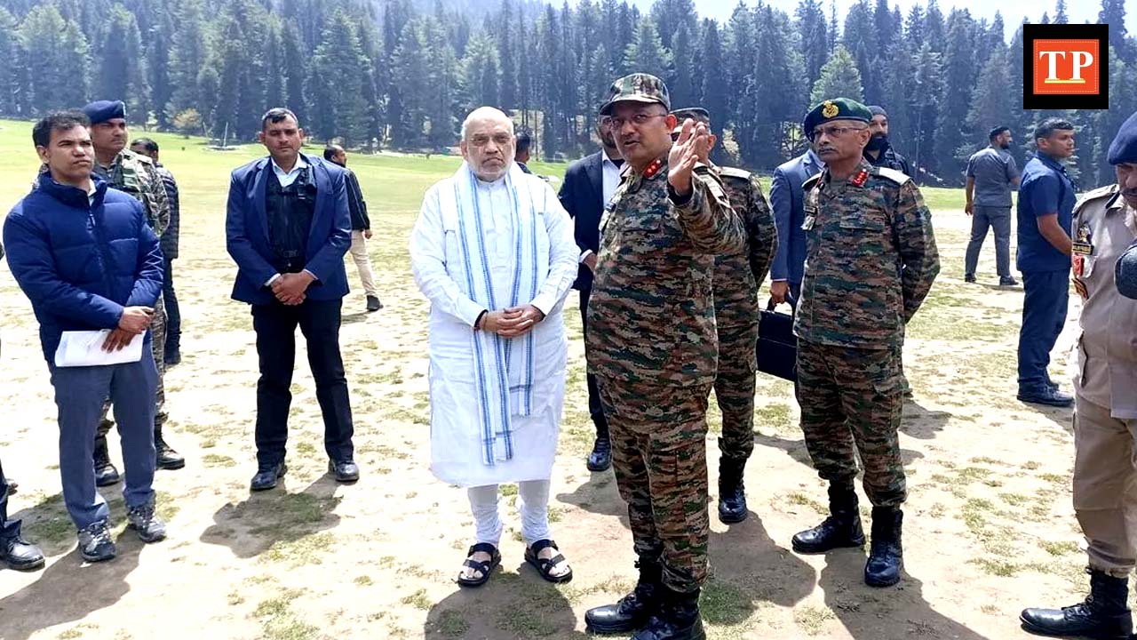 Pahalgam Attack: पहलगाम में हमले वाली जगह पहुंचे अमित शाह
