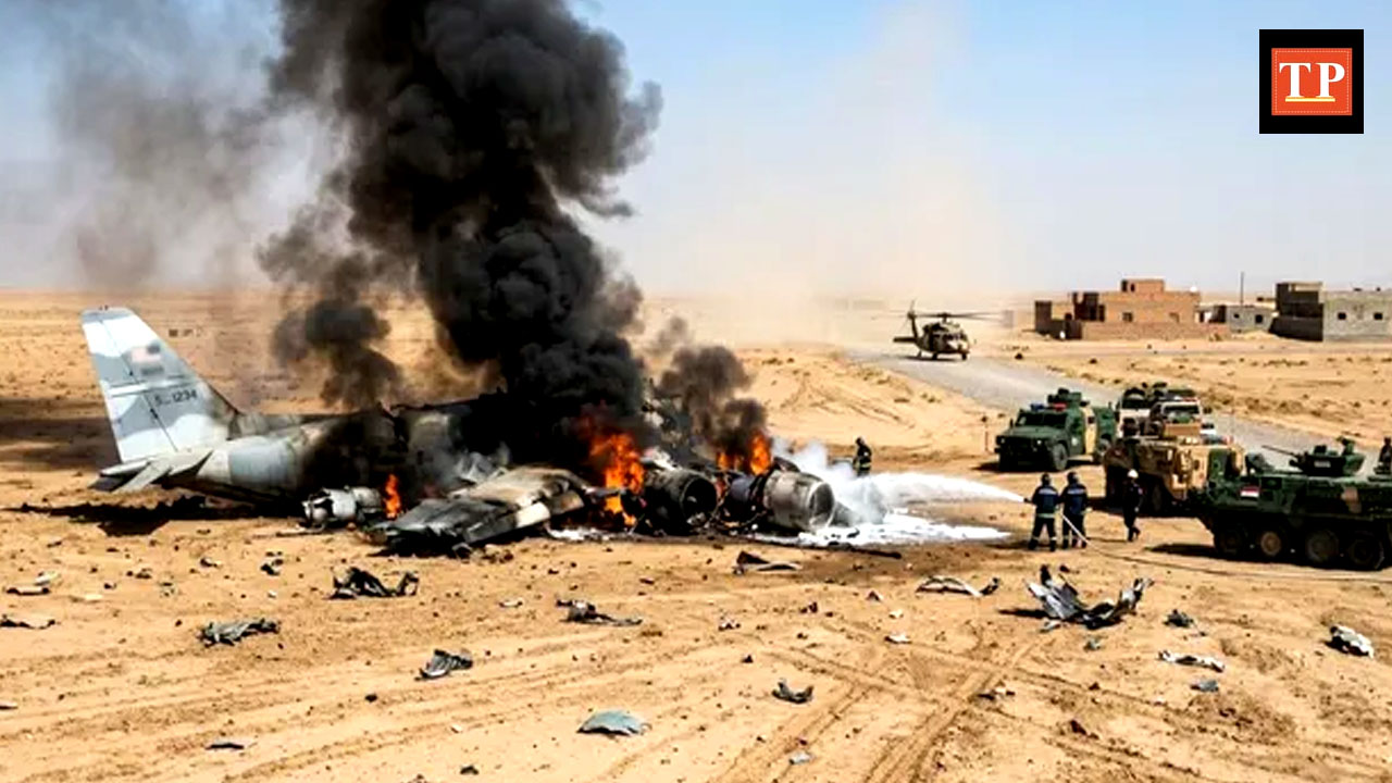 US KC-135 Crash: इराक में क्रैश हुआ अमेरिकी विमान KC-135