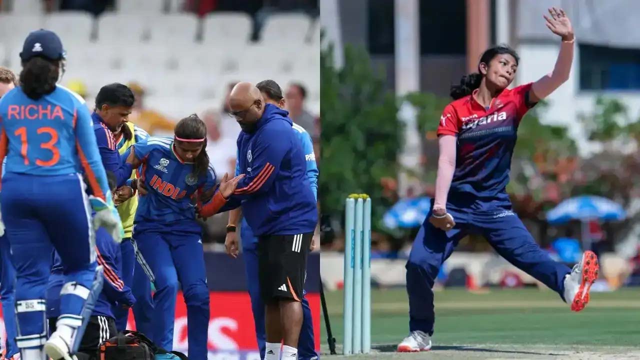 श्रेयांका पाटिल चोट के कारण महिला टी20 विश्व कप से बाहर, रिप्लेसमेंट के ...